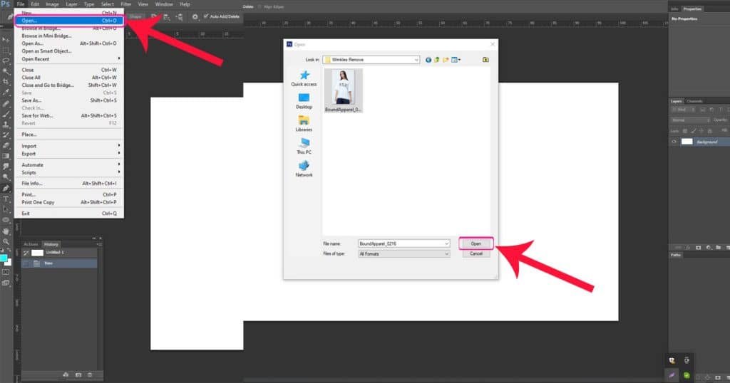 How to Smooth Wrinkles on Apparel in Photoshop